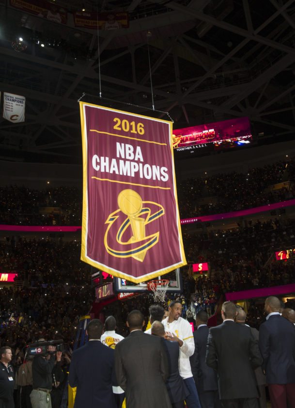 Cavs Raise Banner, Beat N.Y. | News, Sports, Jobs - The Intelligencer